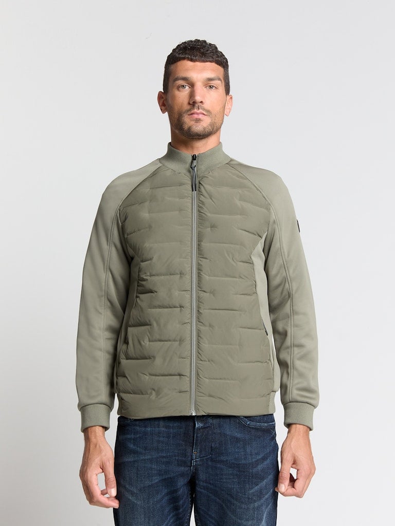 Jacket Short Fit Sealed Knitted Mix | Steel | XXL | 1554589.8720151687494